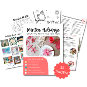 Potato Printmaking for a Handmade Christmas - The Artful Parent