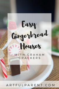 Easy Gingerbread House with Graham Crackers