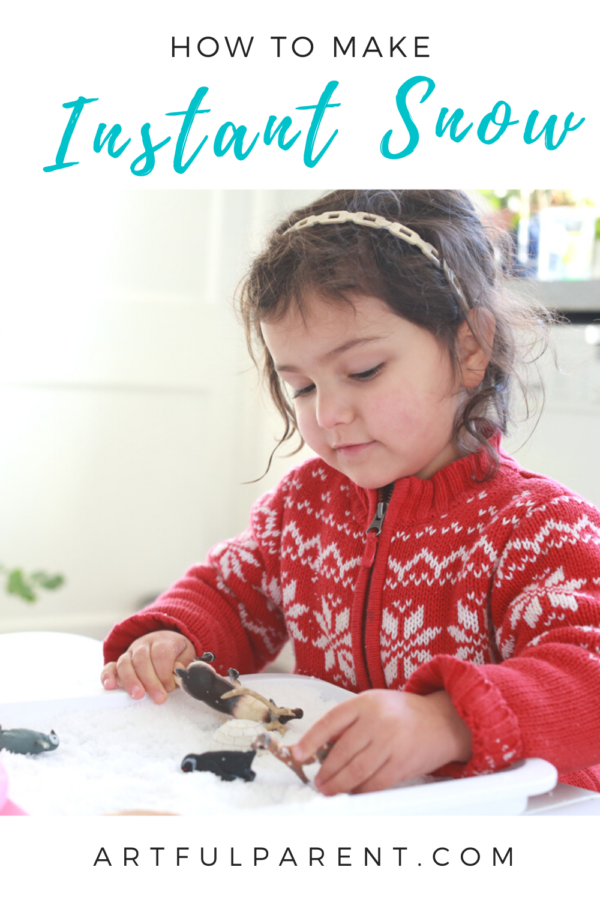 How to Make Instant Snow for Kids