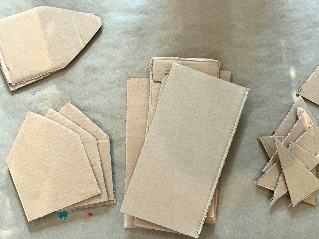 How to Make a Cardboard Gingerbread House for Kids