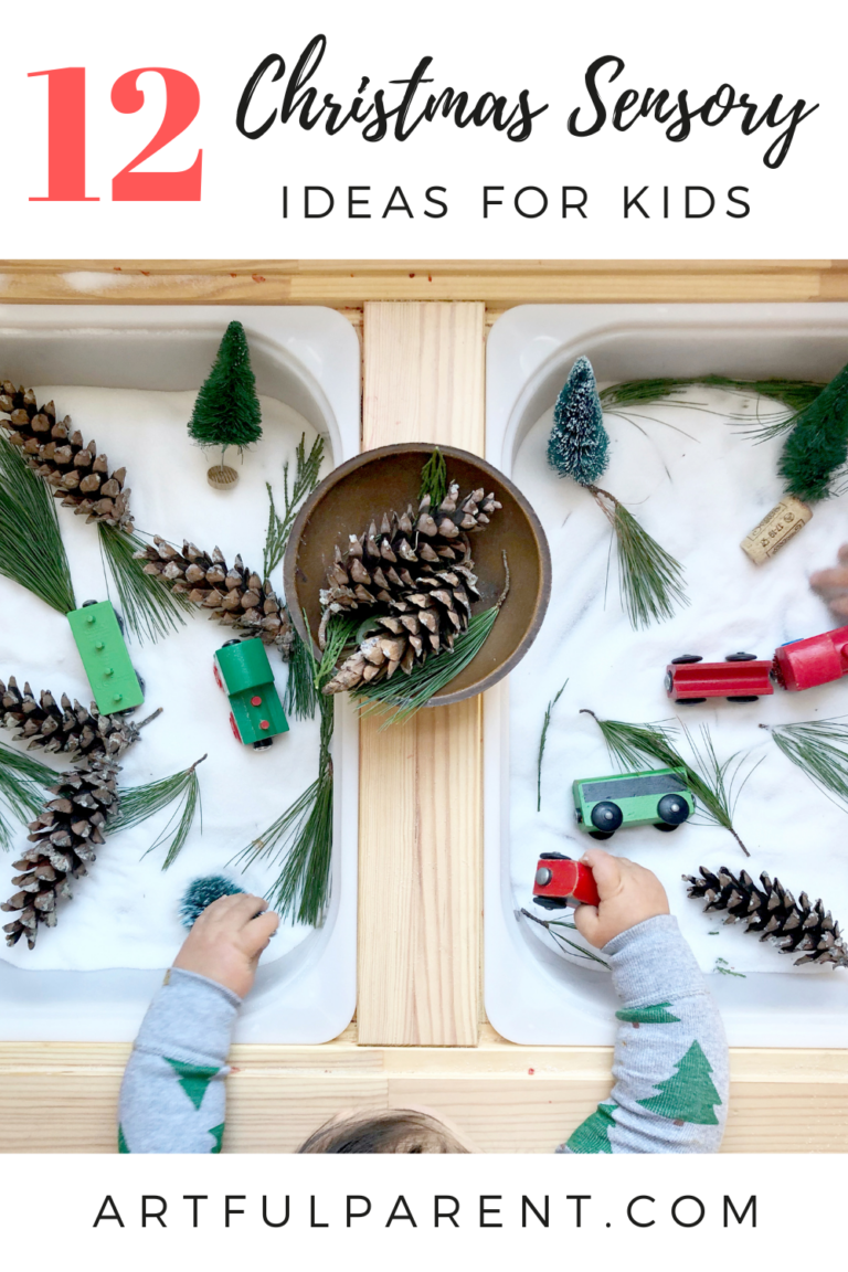 12 Christmas Sensory Bins for Kids