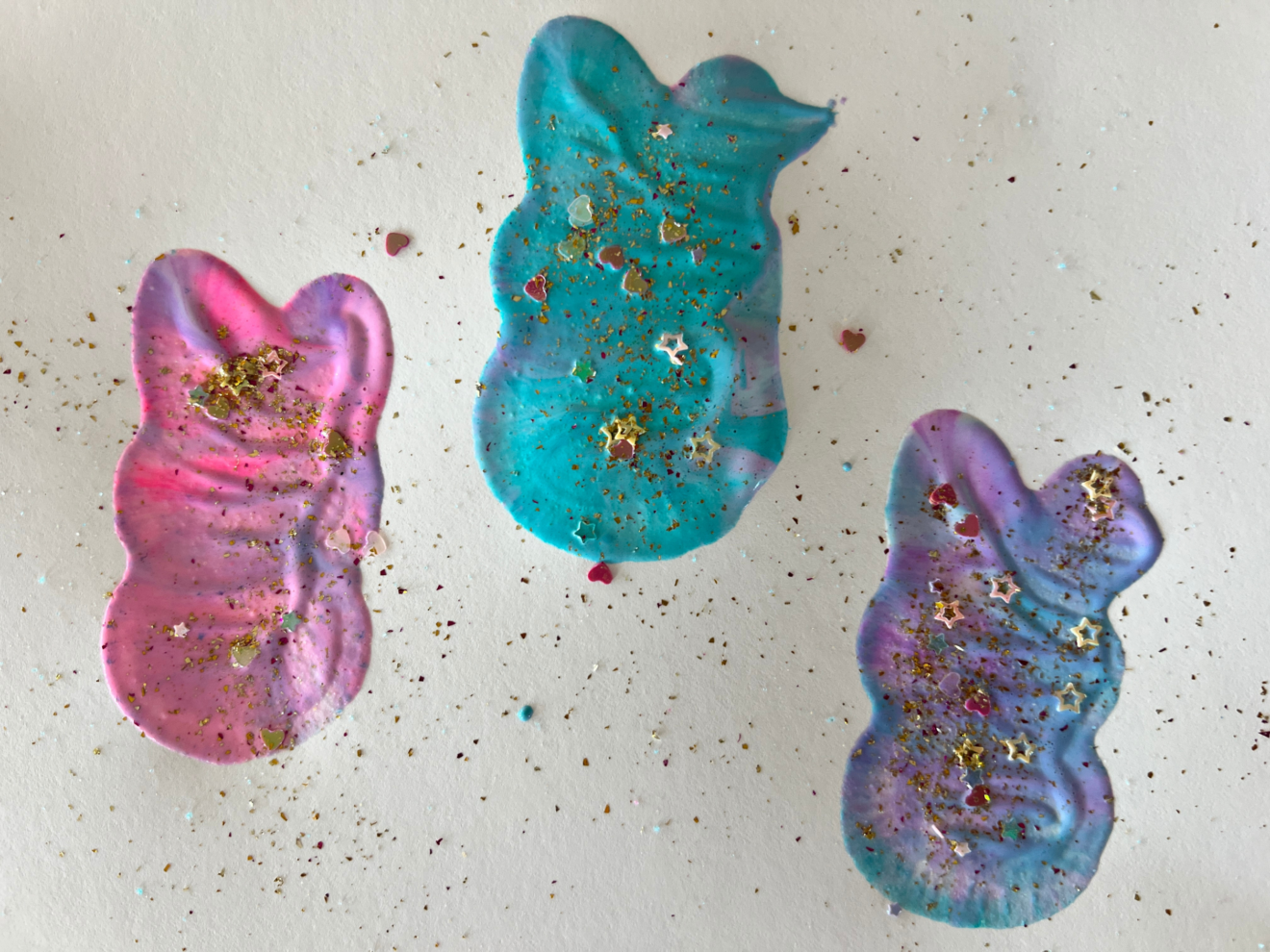 Painting with Peeps Easter Art - The Artful Parent