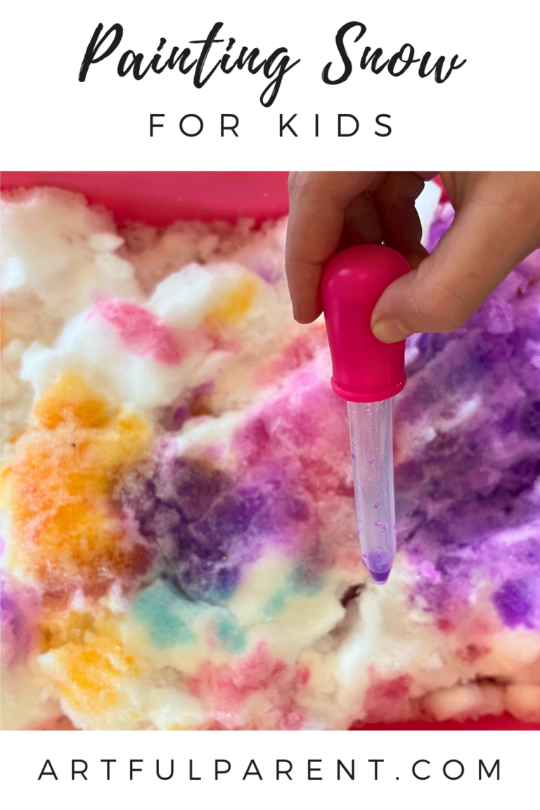 How to Paint Snow for Kids - The Artful Parent