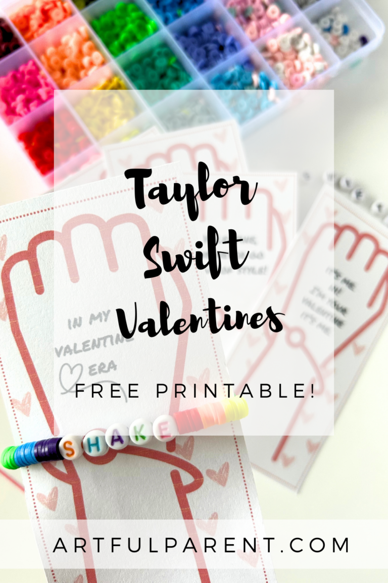 How to Make Taylor Swift Valentines - The Artful Parent