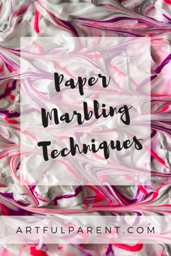 6 Easy Paper Marbling Techniques
