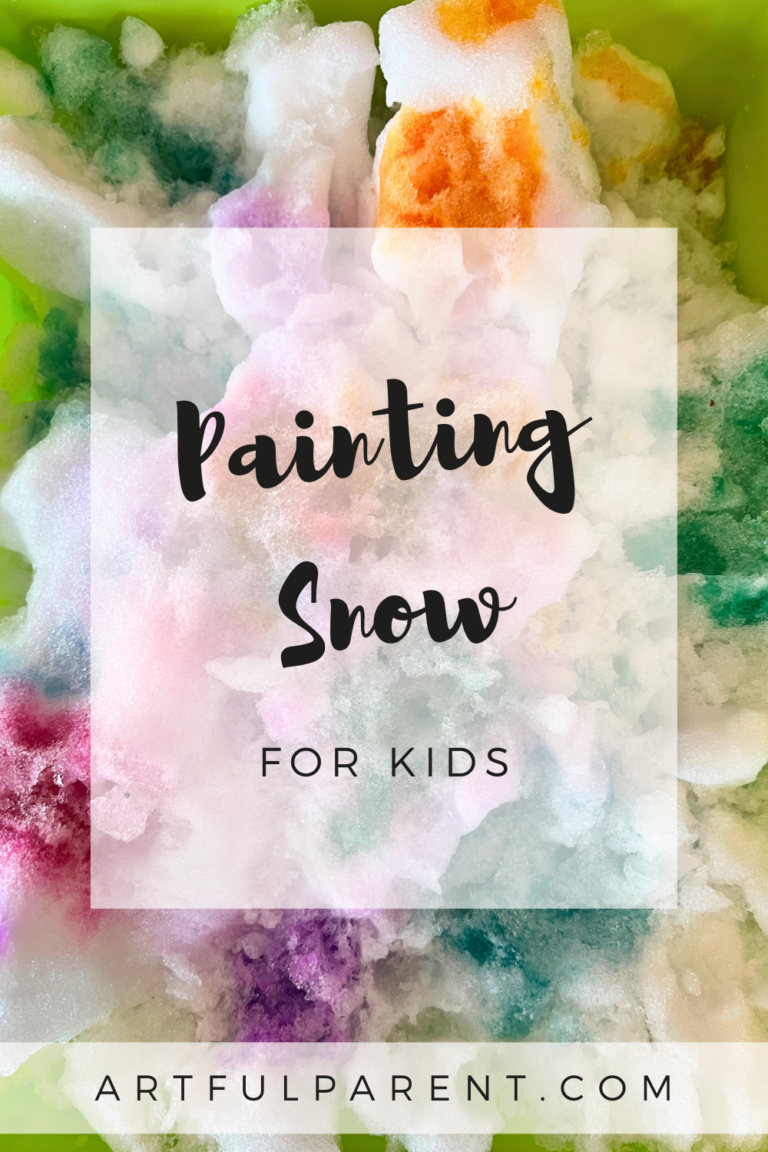 How to Paint Snow for Kids - The Artful Parent