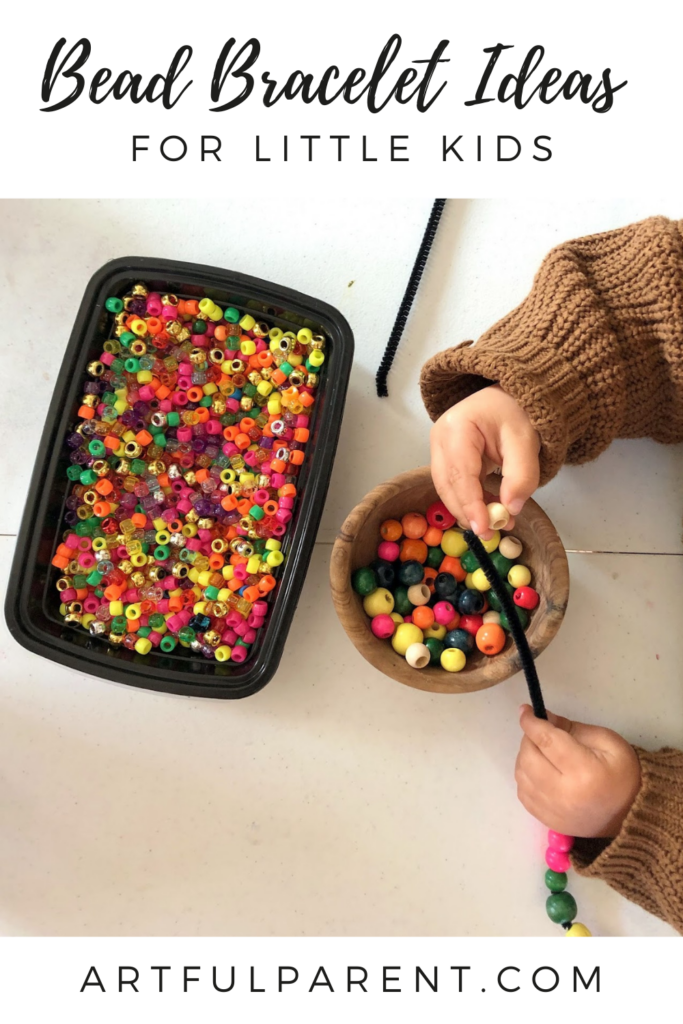 Bead Bracelet Ideas for Little Kids - The Artful Parent