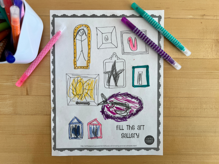 13 Low Mess and Easy Art Activities for Kids
