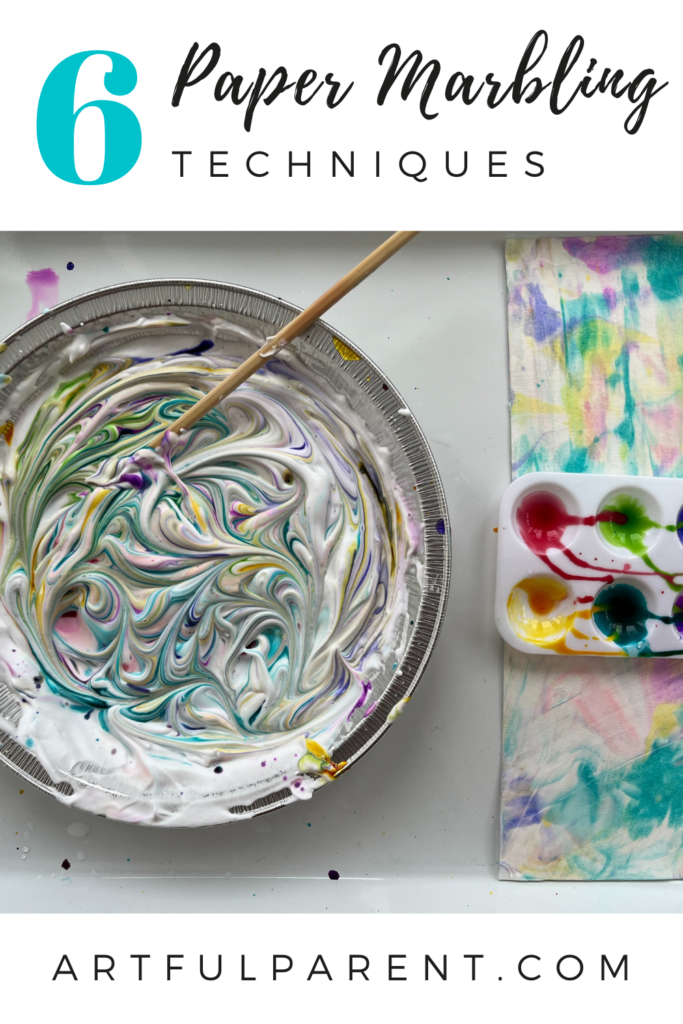 6 Easy Paper Marbling Techniques