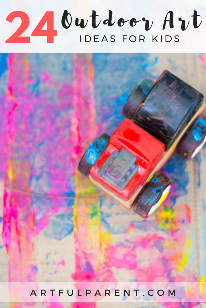 24 Outdoor Art Ideas for Kids