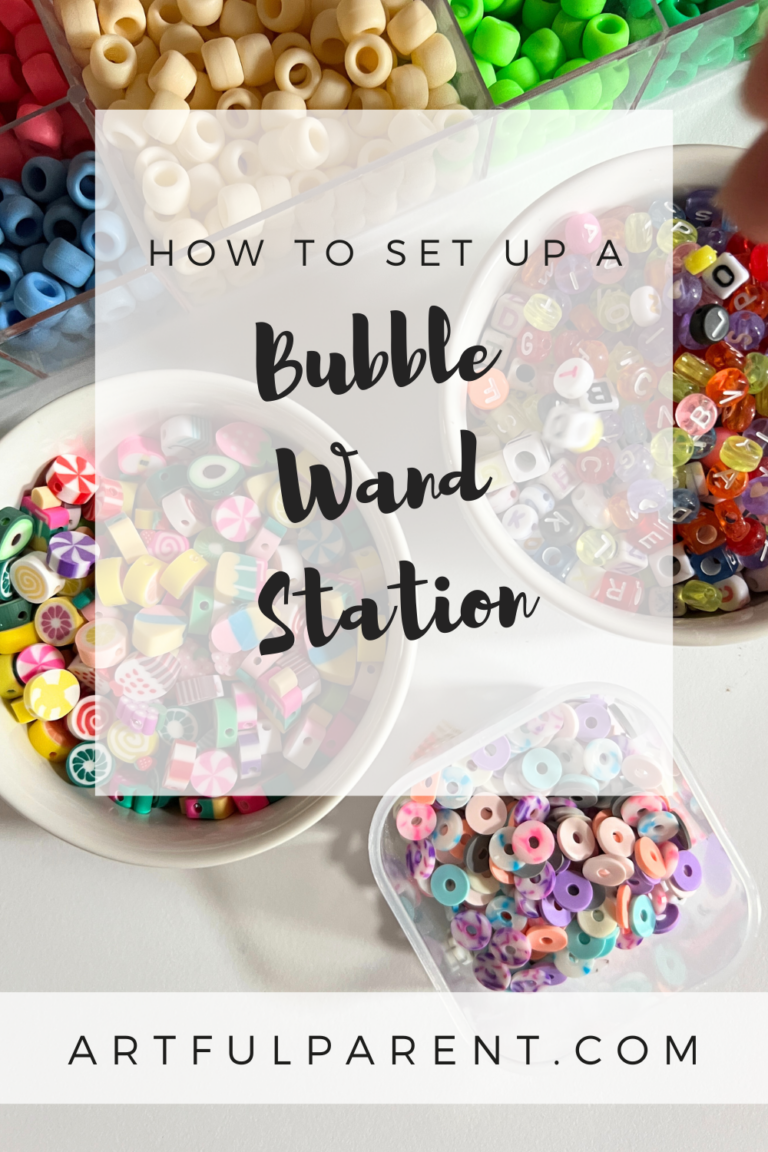 How to Set up a Homemade Bubble Wand Station
