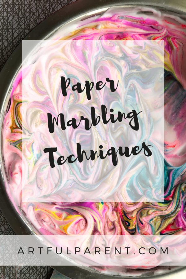 6 Easy Paper Marbling Techniques