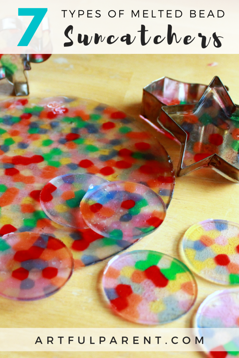 7 Ways to Make Melted Plastic Bead Suncatchers