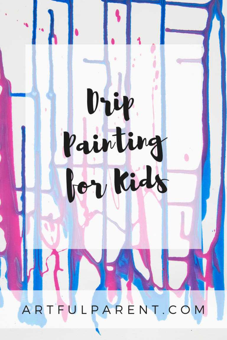 How to Do Drip Painting for Kids