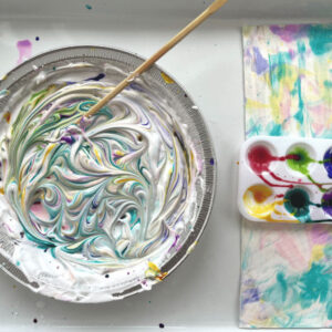 How to Do Shaving Cream Marbling
