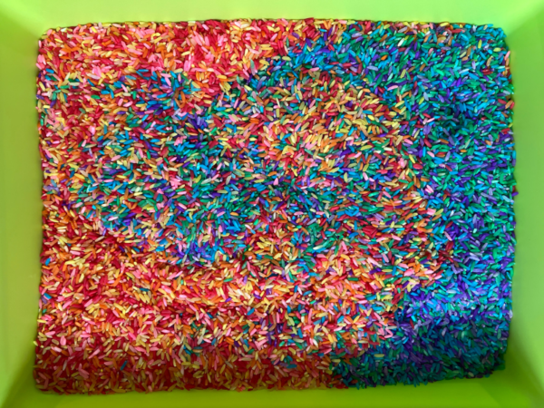 How to Make Rainbow Rice - The Artful Parent