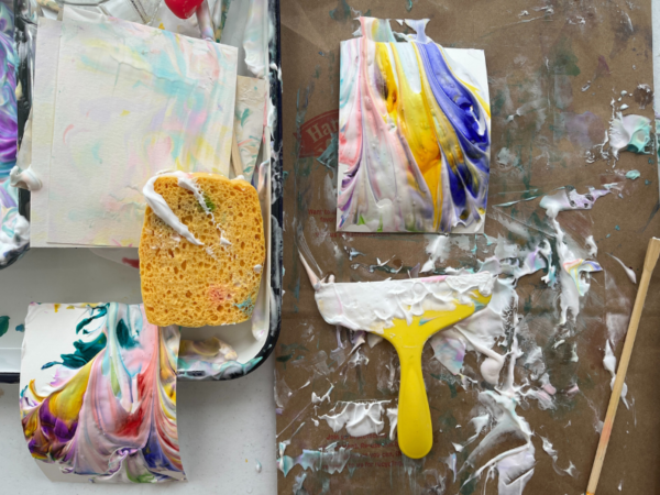 How to Do Shaving Cream Marbling