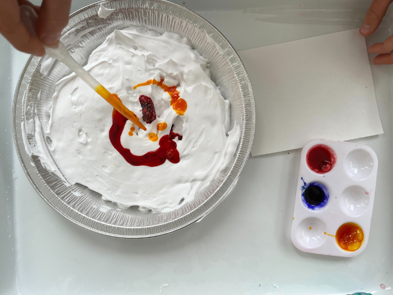 How to Do Shaving Cream Marbling