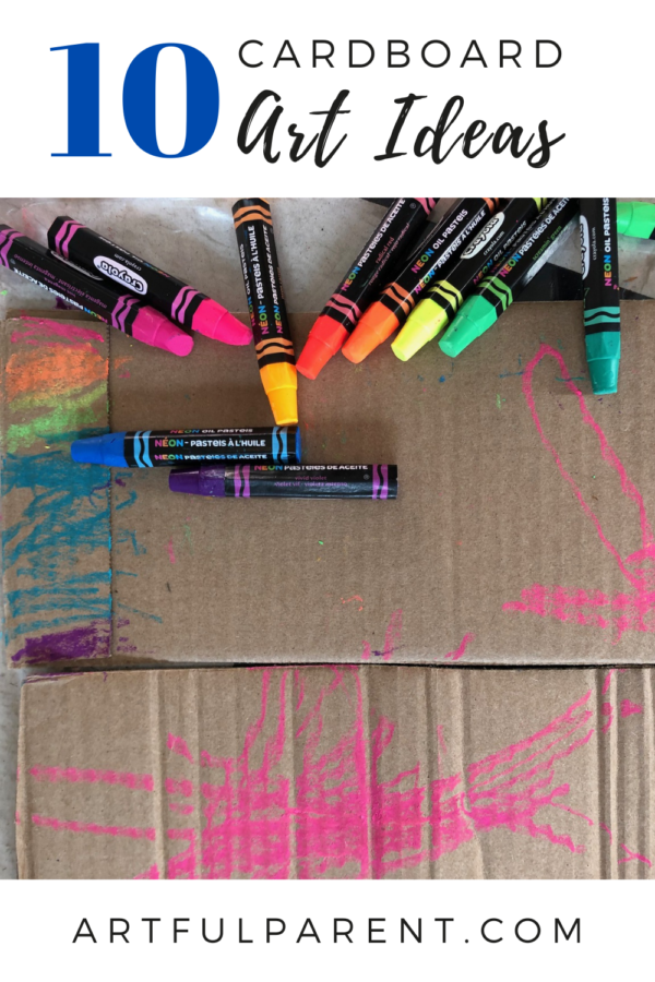 10 Cardboard Art Ideas Kids Can Make from a Box