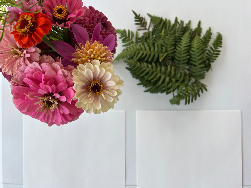 How to do Flower Printing with Kids