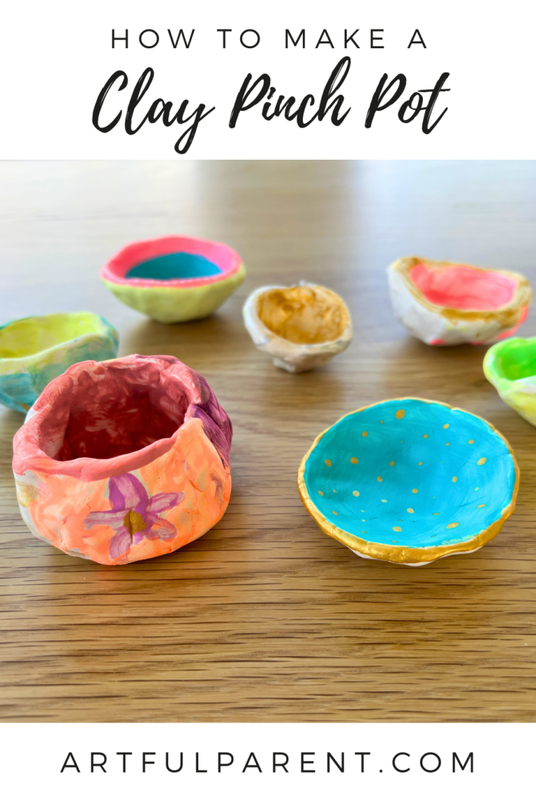 How to Make a Clay Pinch Pot Keepsake - The Artful Parent