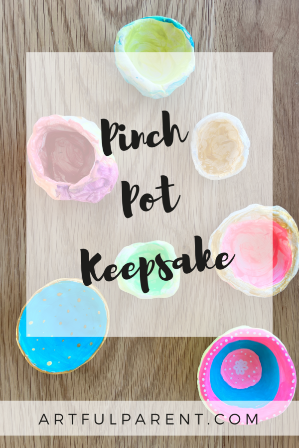 How to Make a Clay Pinch Pot Keepsake - The Artful Parent