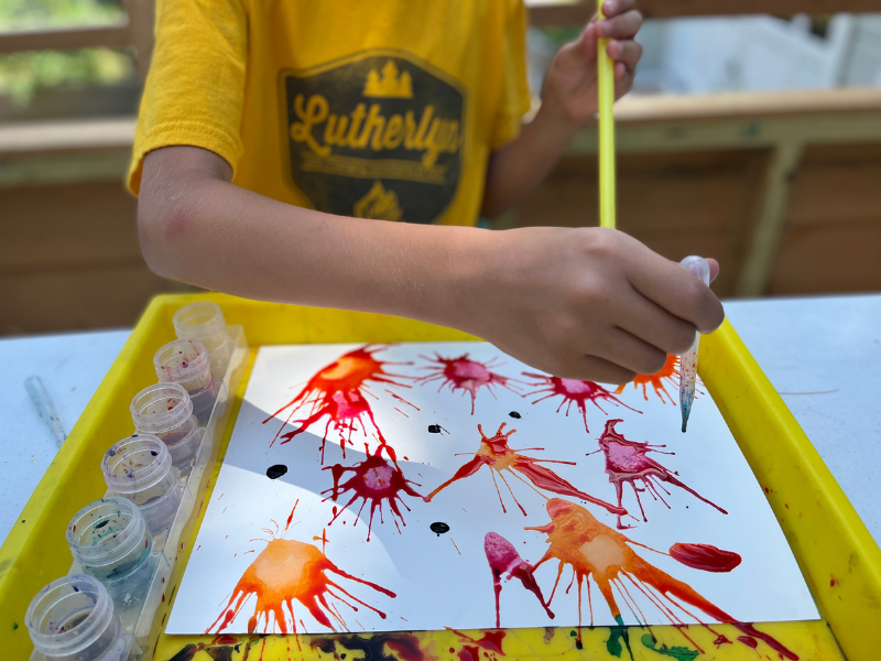 How to Do Blow Painting with Straws - TechTales Hub - Smart Living Stories