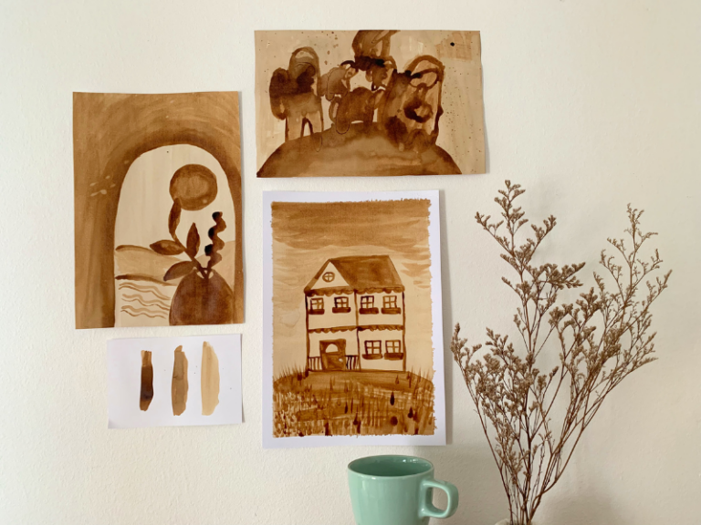 How to Make Coffee Art for Kids - The Artful Parent