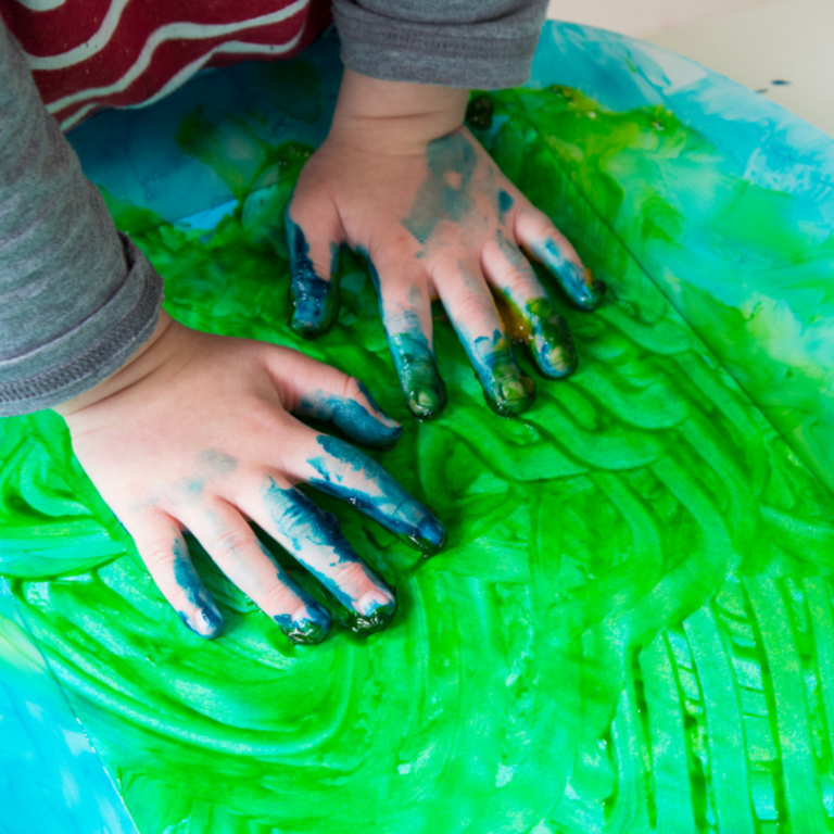 Why Messy Art is Important for Kids