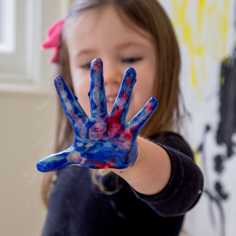 Why Messy Art is Important for Kids