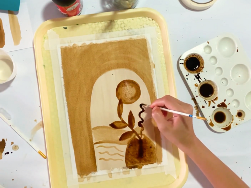 How to Make Coffee Art for Kids - The Artful Parent