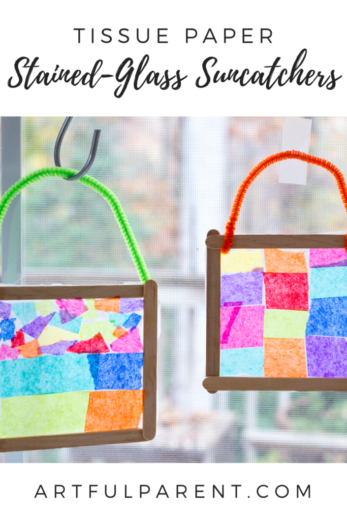 How to Make Tissue Paper Stained Glass