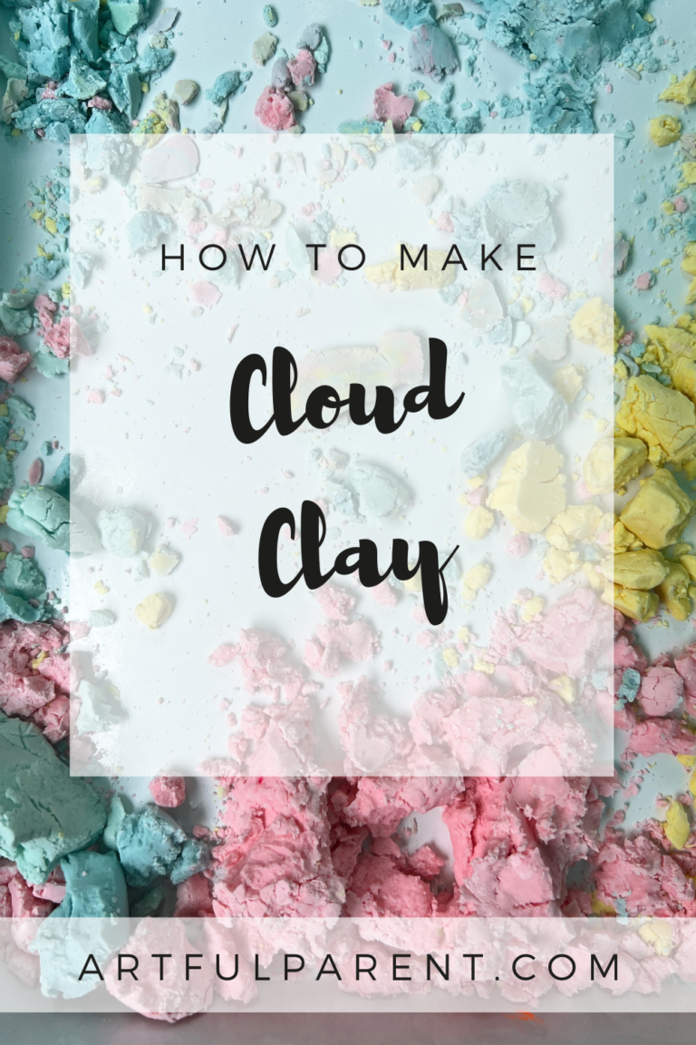 How to Make Cloud Clay for Kids - The Artful Parent