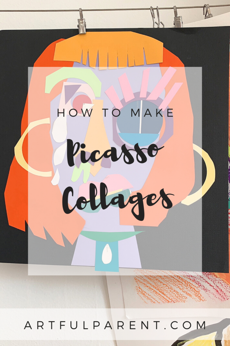How to Make Pablo Picasso Collages for Kids