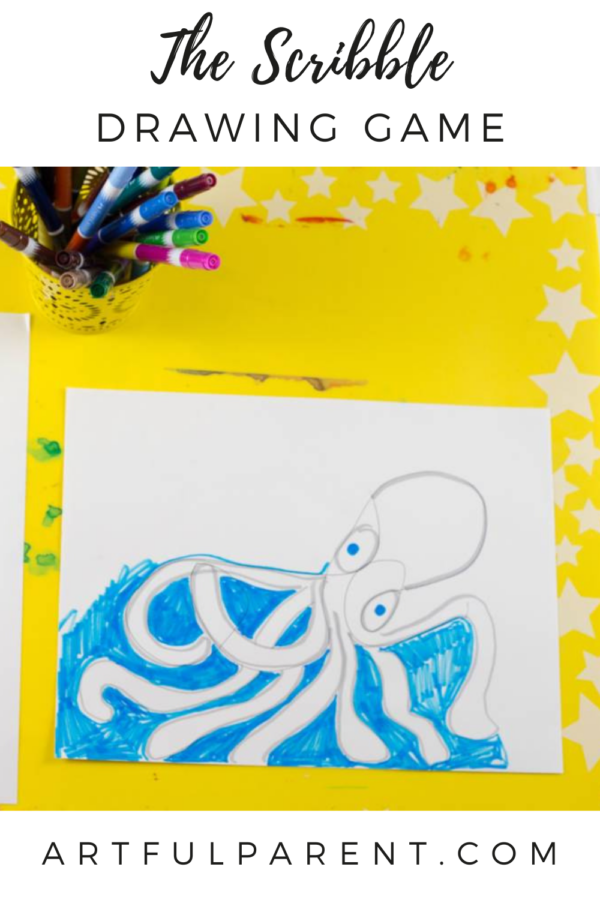 The Scribble Drawing Game for Kids