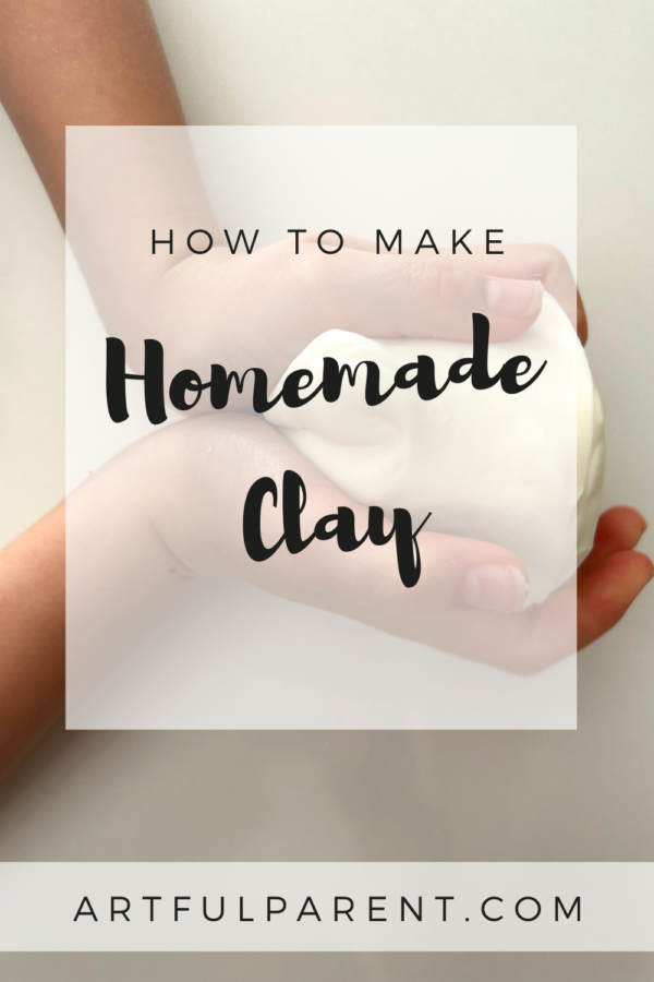 How to Make Your Own Air-Dry Clay - The Artful Parent