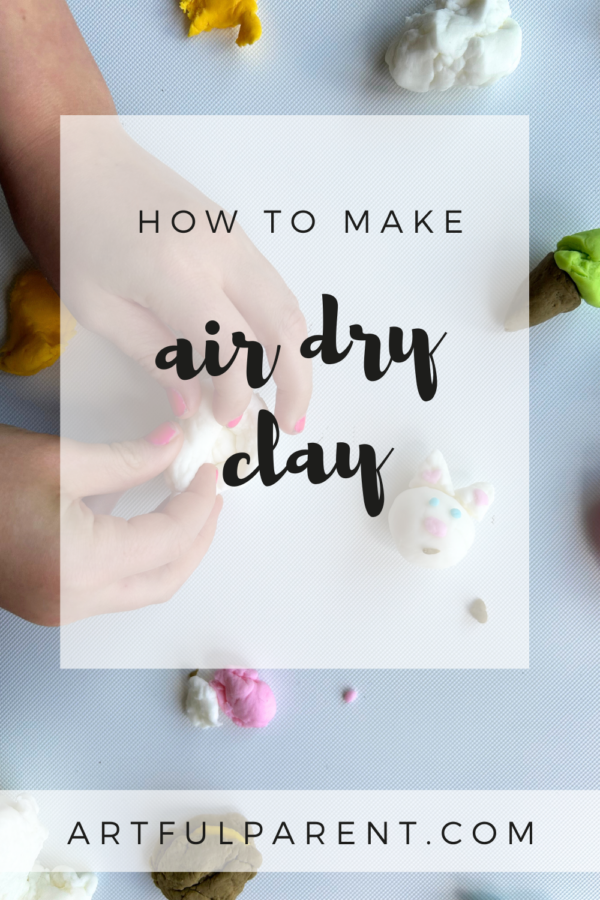 How to Make Your Own Air-Dry Clay - The Artful Parent