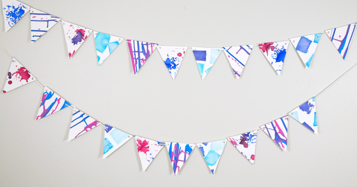 How to Make an Artful Bunting - The Artful Parent