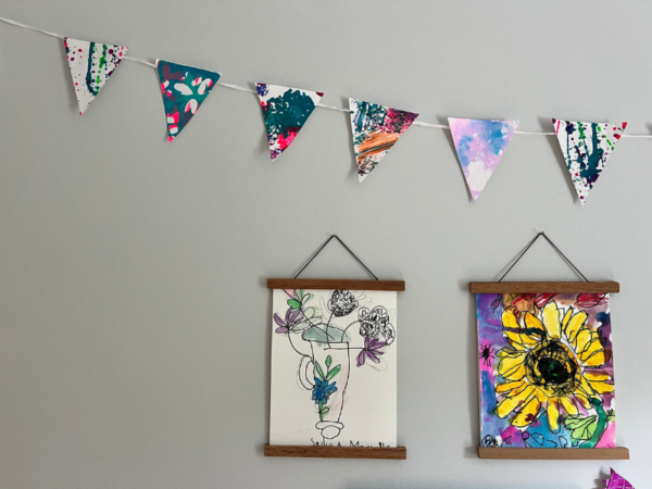How to Make an Artful Bunting - The Artful Parent