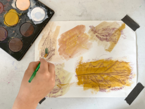 How to Make Fall Leaf Rubbings for Kids