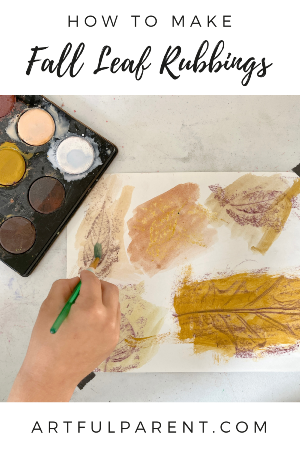 How to Make Fall Leaf Rubbings for Kids
