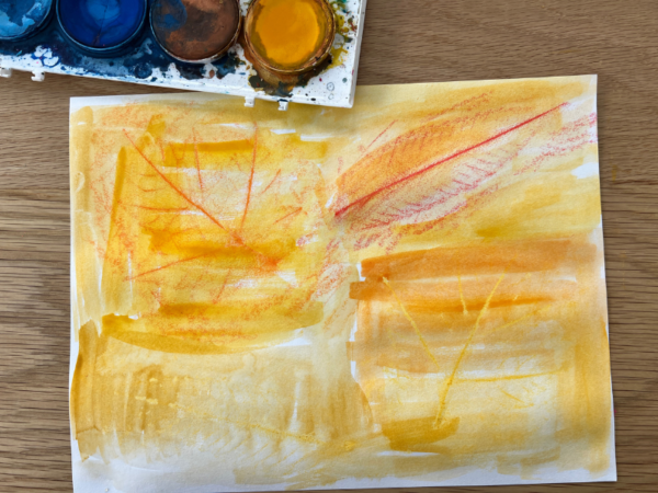 How to Make Fall Leaf Rubbings for Kids