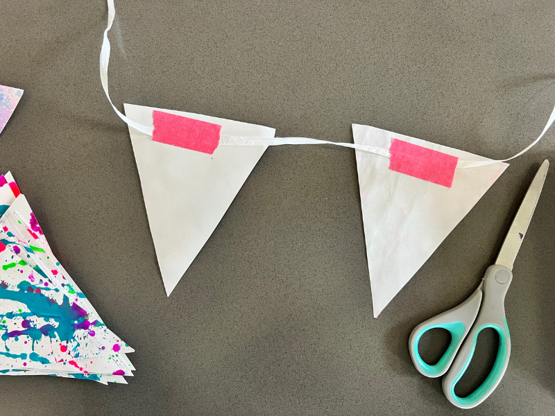 How to Make an Artful Bunting - The Artful Parent