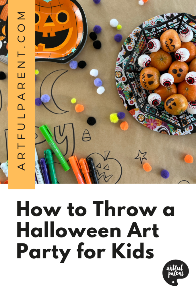 How to Throw a Halloween Art Party for Kids - The Artful Parent