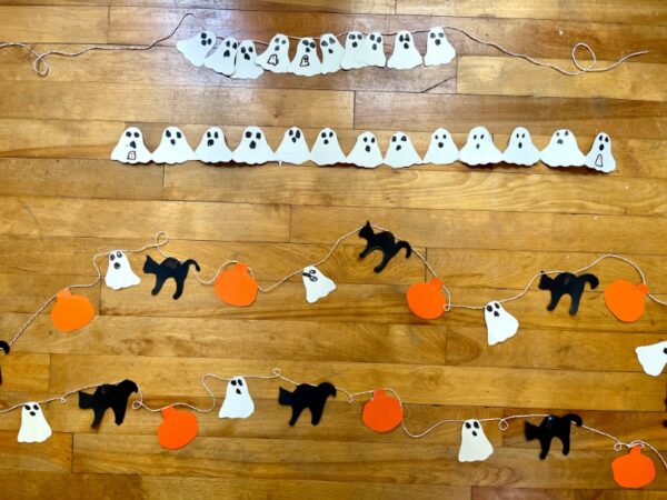 How to Make a Halloween Garland - The Artful Parent