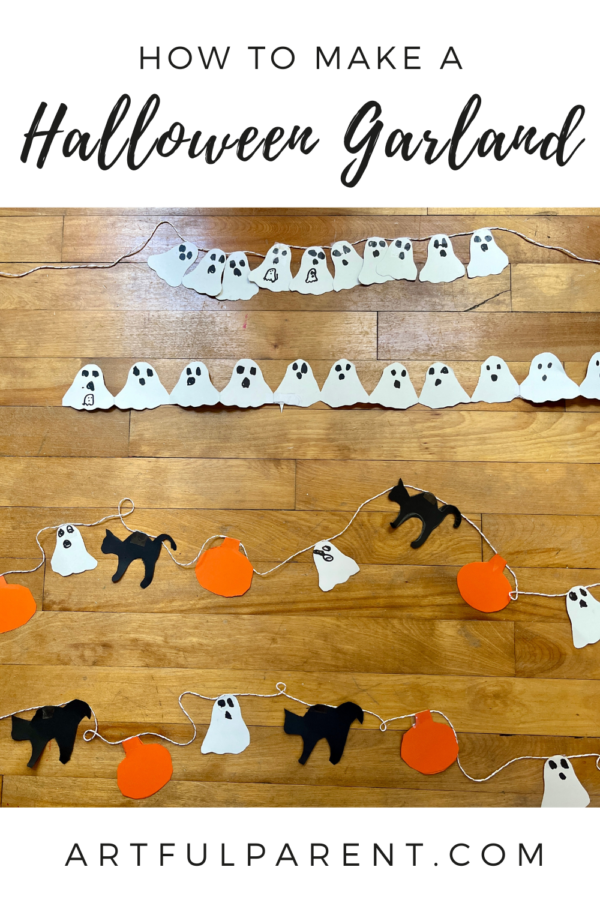 How to Make a Halloween Garland - The Artful Parent