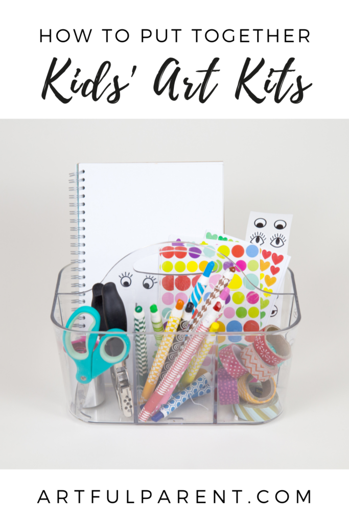 How to Put Together Kids' Art Kits