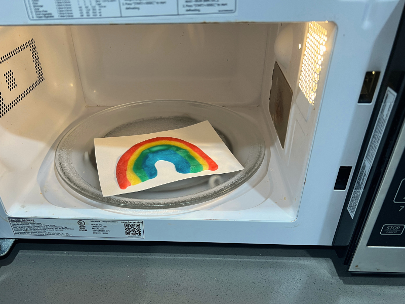 Microwave Puffy Paint Recipe for Kids