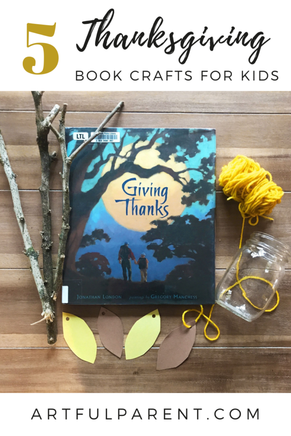 5 Thanksgiving Book Crafts for Kids - The Artful Parent