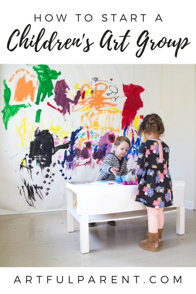 How to Start a Children's Art Group